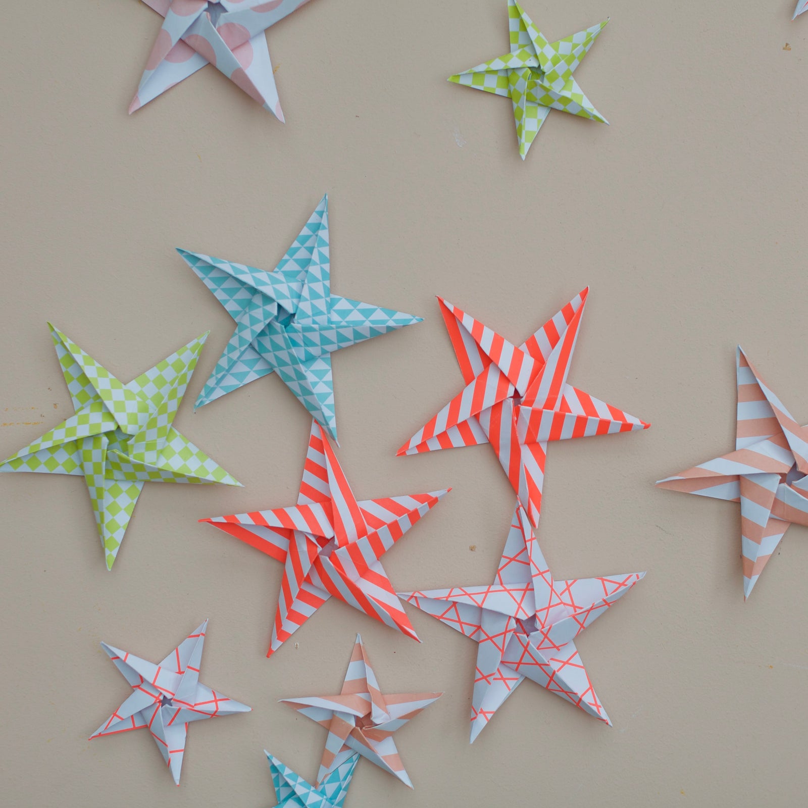 Origami Stars Tutorial – Cotton Clara